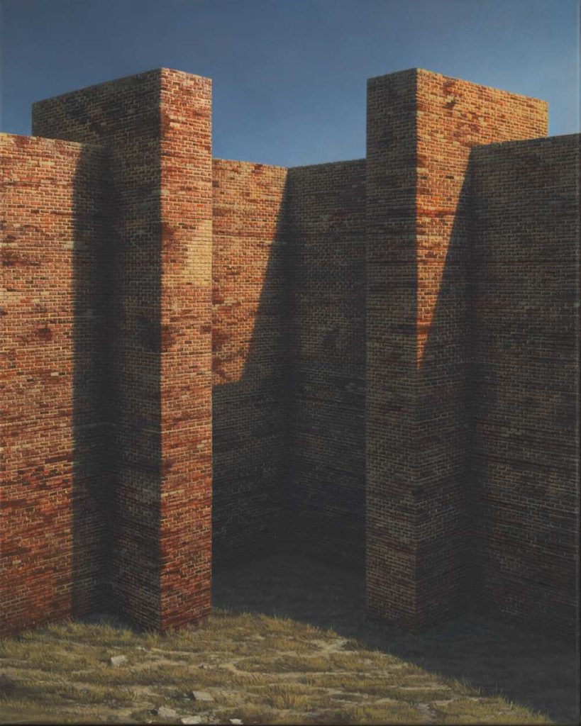 Markus Matthias Krüger, Hortus, 2015, Acryl und Öl auf Leinwand, 50 x ...