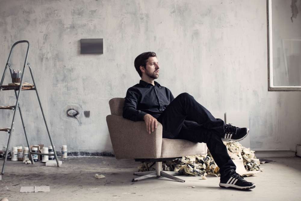 Titus Schade im Atelier - Foto Sandra Ludewig - Kunstleben Berlin - das ...